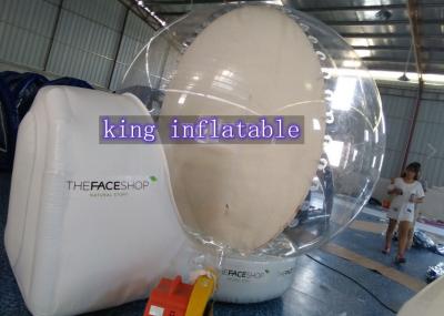 China CE Clear Snow Globe Outdoor Inflatable Bubble Tent For Exhibition Show for sale