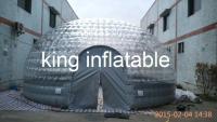 China 1.0 Mm PVC Transparent Inflatable Air Tent  5m Diameter CE Approval for sale