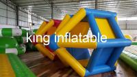 China 4m * 2.5m Walking On Blow Up Water Toy , PVC Inflatable Water Roller For Water Park for sale