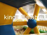 China 4m * 2.5m Walking On Blow Up Water Toy , PVC Inflatable Water Roller For Water Park for sale