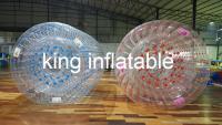 China Clear Giant Climbing Inflatable Water Toy , Water Rotary Wheel for sale