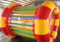 China Colorful Funny Inflatable Water Toy 1.0mm PVC Water Roller For Water Amusing Game for sale