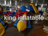 China Sea Inflatable Fly Fishing Pontoon Boats For Children And Adult 0.9mm PVC Tarpaulin / Banana Boat Price for sale