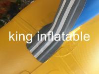 China Sea Inflatable Fly Fishing Pontoon Boats For Children And Adult 0.9mm PVC Tarpaulin / Banana Boat Price for sale