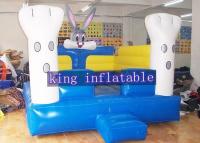 China Oxford Fabric 13 Feet Kids Modular Bouncer / Inflatable Jump Houses With Bunny Design for sale