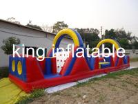 China Inflatable Amusement Park Giant PVC Children Outdoor Inflatable Obstacle Course for sale