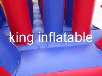 China Inflatable Amusement Park Giant PVC Children Outdoor Inflatable Obstacle Course for sale