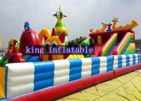 China Inflatable Disney Amusement Park With Mickey Mouse And Donald Duck for sale