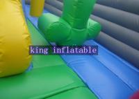 China Lovely Mickey Kids Inflatable Amusement Park For Jumping Fun 0.45mm - 0.55mm PVC for sale