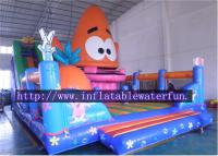 China PVC Colorful Inflatable Amusement Park With Slide For Children And Adults for sale