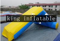 China 0.9mm Pvc Tarpaulin Outdoor Blow Up Water Toy  CE Customized Slide For Water Park for sale