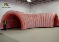 China 6m Huge Inflatable Colons Heart Tunnel Commercial Bounce Houses Flame Retardant for sale