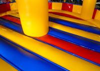 China Commercial Carousel Inflatable Jumping Castle , Inflatable Dome House With Step for sale