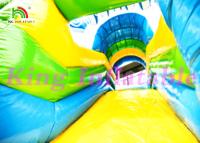 China 0.55mm PVC Tarpaulin Multiplay Inflatable Jumping Castle With Slide And Sea Animals for sale