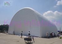 China Plato PVC Coated Tarpaulin Inflatable Event Tent With CE Blower For Warehouse for sale