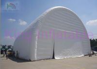 China Plato PVC Coated Tarpaulin Inflatable Event Tent With CE Blower For Warehouse for sale