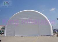 China Plato PVC Coated Tarpaulin Inflatable Event Tent With CE Blower For Warehouse for sale