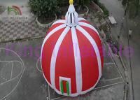 China Outside Dome Red Blow Up Event Tent Airtight Plato Fabric Weather - Resistant for sale