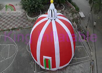 China Outside Dome Red Blow Up Event Tent Airtight Plato Fabric Weather - Resistant for sale