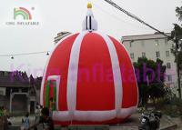 China Outside Dome Red Blow Up Event Tent Airtight Plato Fabric Weather - Resistant for sale