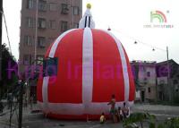 China Outside Dome Red Blow Up Event Tent Airtight Plato Fabric Weather - Resistant for sale