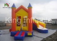 China Little Cute Combo Inflatable Bounce Jump House Water Slide For Kids Slide Fun for sale