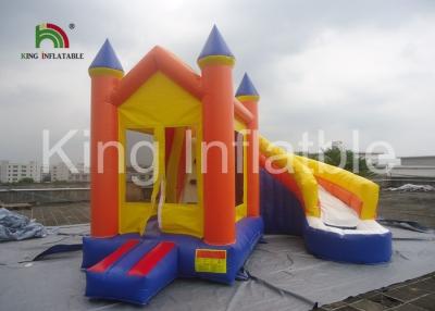 China Little Cute Combo Inflatable Bounce Jump House Water Slide For Kids Slide Fun for sale