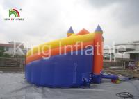 China Little Cute Combo Inflatable Bounce Jump House Water Slide For Kids Slide Fun for sale