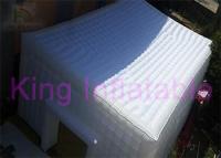 China Large Inflatable Cube Tent With Door For Wedding Party Or Trade Show for sale