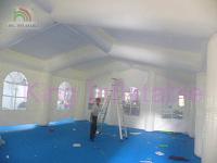 China Commercial Giant Inflatable Event Tent Windows Around For Dinner Party for sale