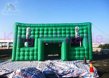 China Durable Green Inflatable Event Tent Waterproof For Exhibition / Promotion Activity for sale