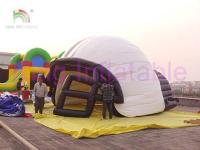 China 0.4mm PVC  White Inflatable Event Tent With CE Blower For Business for sale