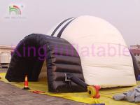 China 0.4mm PVC  White Inflatable Event Tent With CE Blower For Business for sale