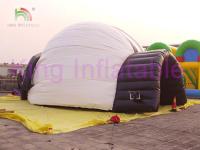 China 0.4mm PVC  White Inflatable Event Tent With CE Blower For Business for sale