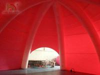 China Pink Inflatable Event Tent For Promotion / Blow Up Camping Tent for sale