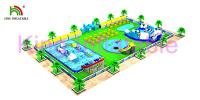 China Plato PVC Tarpaulin Anti - UV Blow Up Water Park Customize For Amusement for sale