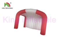 China Outdoor Oxford Blow Up Tent Half Cover Shed For Promotion / Exhibition / Stage Show for sale