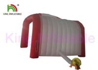 China Outdoor Oxford Blow Up Tent Half Cover Shed For Promotion / Exhibition / Stage Show for sale