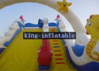 China Sea Animals Theme Inflatable Dry Slides  OEM PVC Tarpaulin Inflatable Fun For Kids for sale