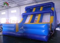 China Great Inflatable Double Slipways Beach Dry Slide For Outdoor Two Years Warranty for sale