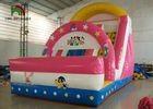 China PVC Tarpaulin Kid Theme Inflatable Dry Slide With Bounce House For Amusement Park for sale