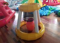 China Funny Airtight Floating Basketball Game Inflatable Water Toys For Amusement Park for sale