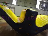 China 5m Long Huge Inflatable Water Toy / PVC Floating Totter Seesaw For Water Games for sale