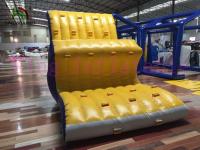 China 5m Long Huge Inflatable Water Toy / PVC Floating Totter Seesaw For Water Games for sale
