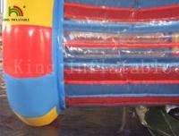 China OEM PVC Tarpaulin Inflatable Water Toy / Roller For Water Park With 110V / 220V Blower for sale