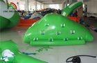 China Kids Durable PVC Inflatable Water Toy , White / Green Mini Blow Up Water Iceberg for sale