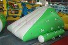 China Kids Durable PVC Inflatable Water Toy , White / Green Mini Blow Up Water Iceberg for sale