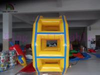 China PVC Inflatable Water Toy , OEM / ODM Inflatable Running Water Circle For Water Park for sale