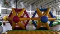 China Outdoor Inflatable Floated Running Machine Water Toys For Water Park for sale