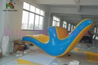 China Funny Outdoor Commercial Blow Water Seesaw PVC Tarpaulin Toy For Water Park for sale
